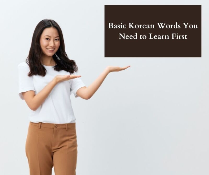 Basic Korean Words You Need to Learn First | Cambridge Institute, Mumbai